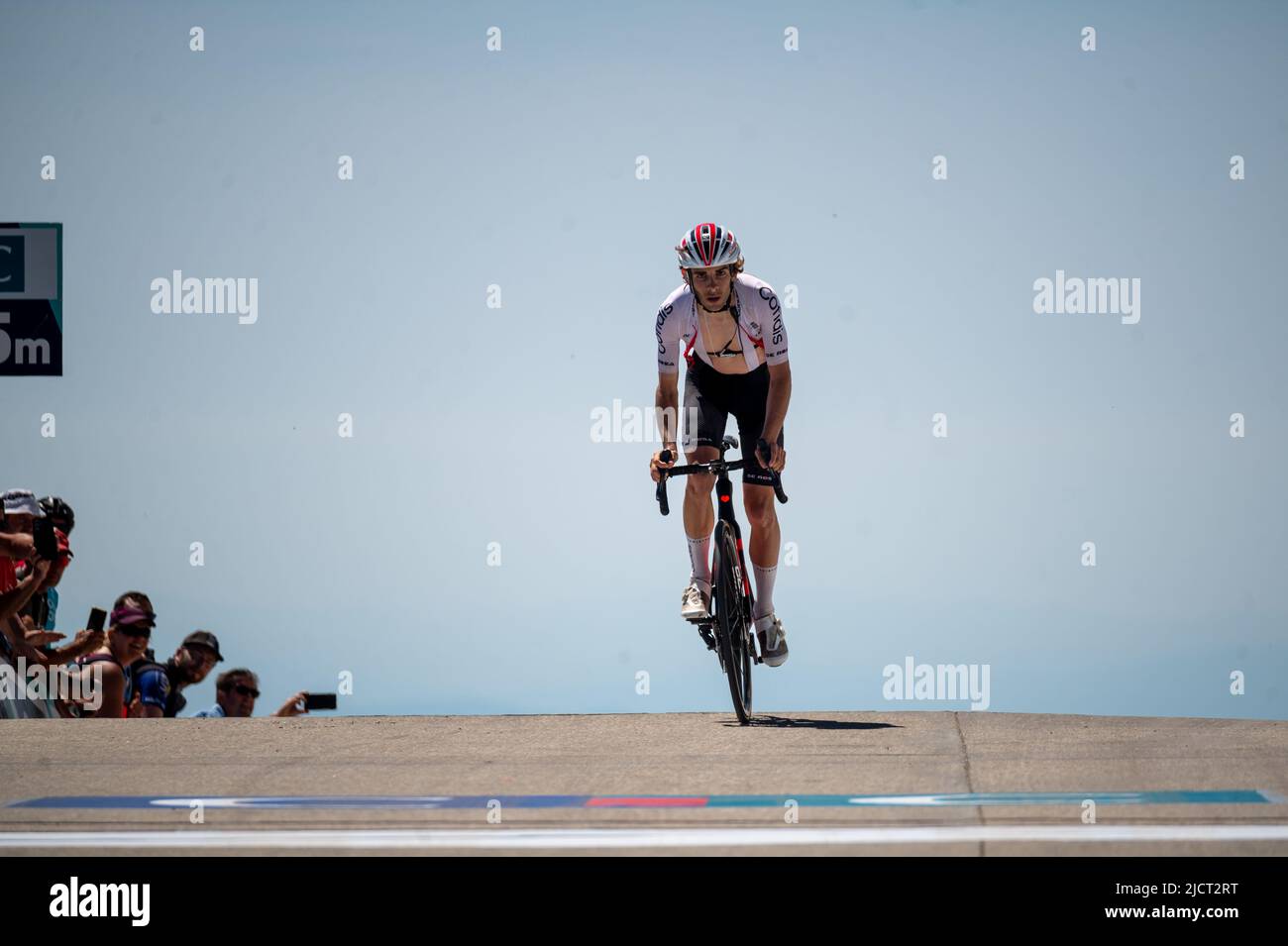 MARTIN Guillaume from the Cofidis Team during the Men's Mont Ventoux ...