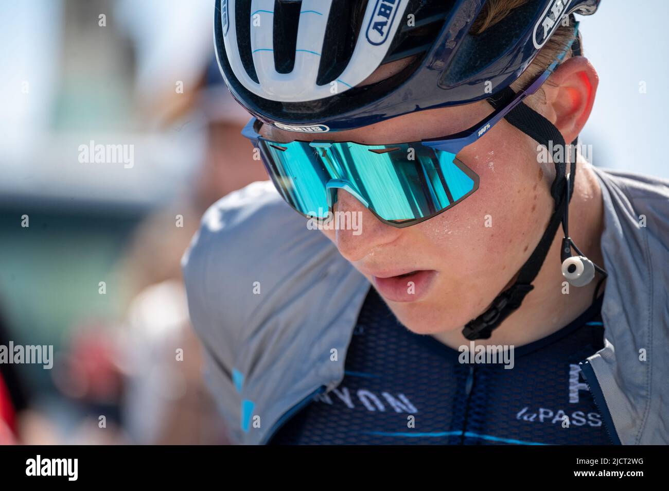 HOLLMANN Juri from the Movistar Team during the Men's Mont Ventoux ...