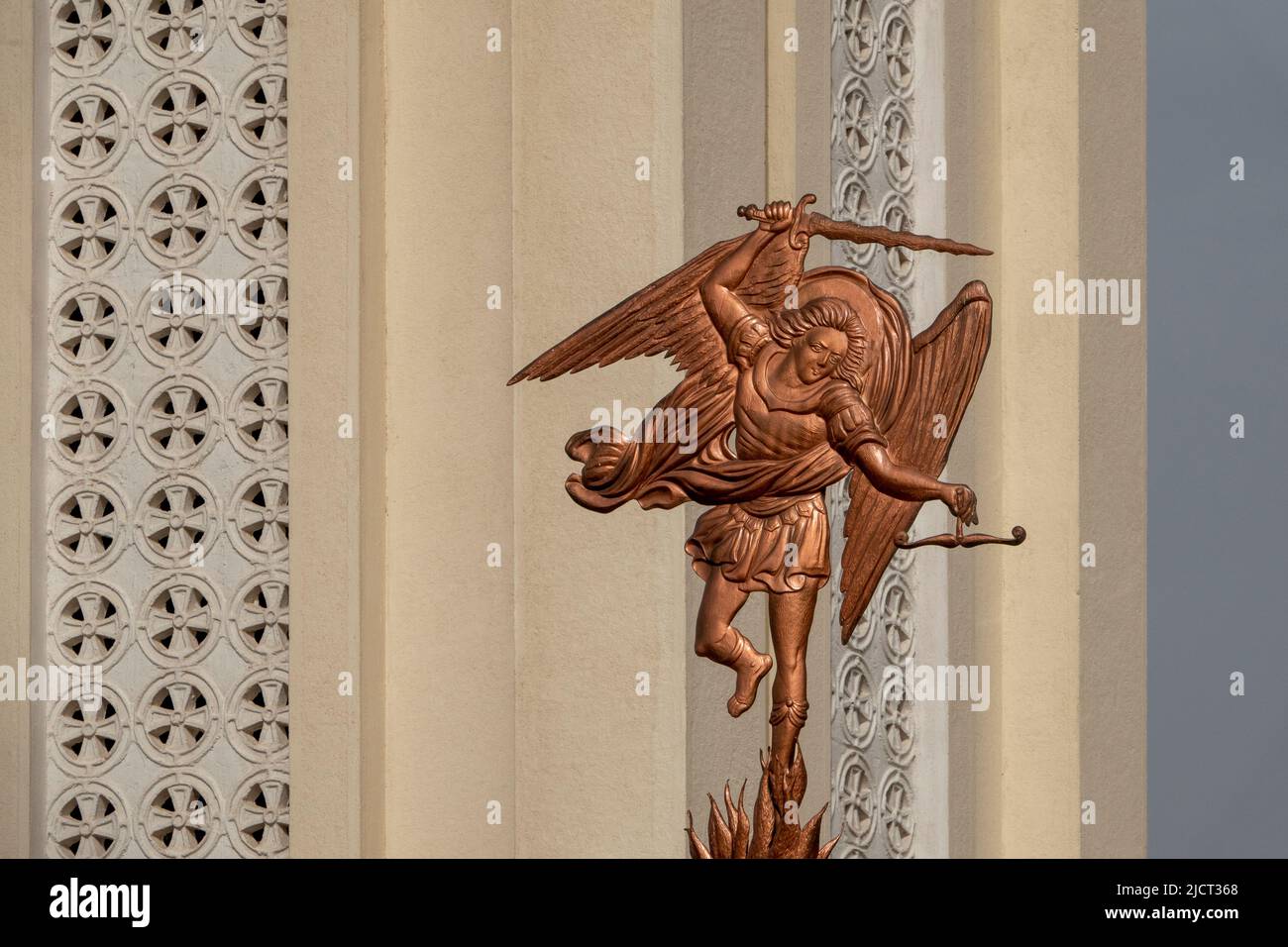 Archangel Michael’s Coptic Orthodox Cathedral. Aswan, Egypt Stock Photo ...