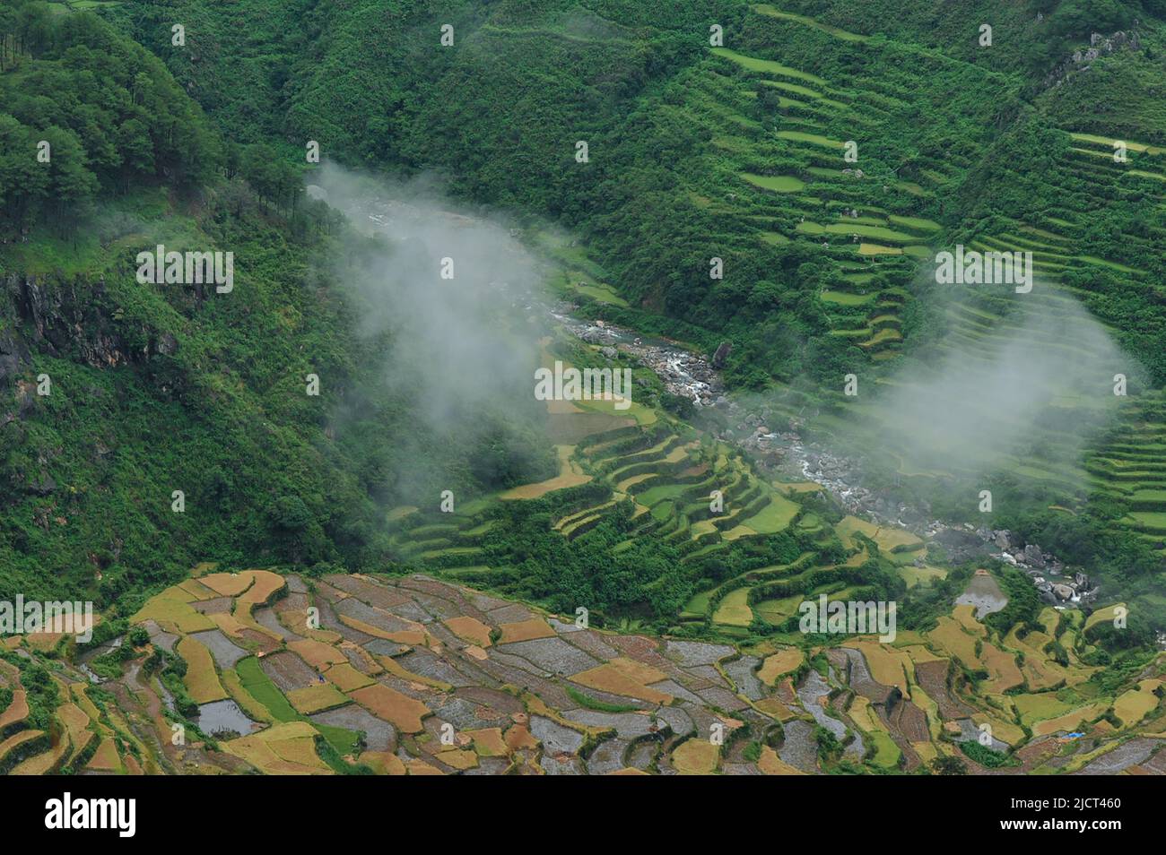 Mountain Province, Philippines: sparse clouds above the majestic ...