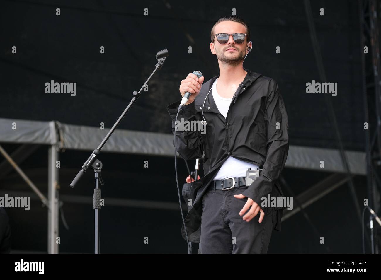 Luke Baker of Rayowa performing at the Cambridge Club Festival at ...