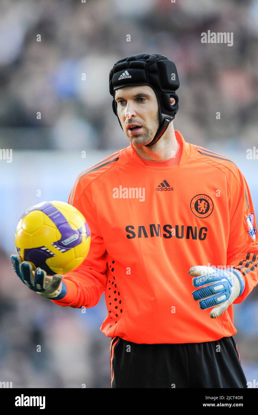 Chelsea Goalkeeper Petr Cech 2009 Stock Photo - Alamy