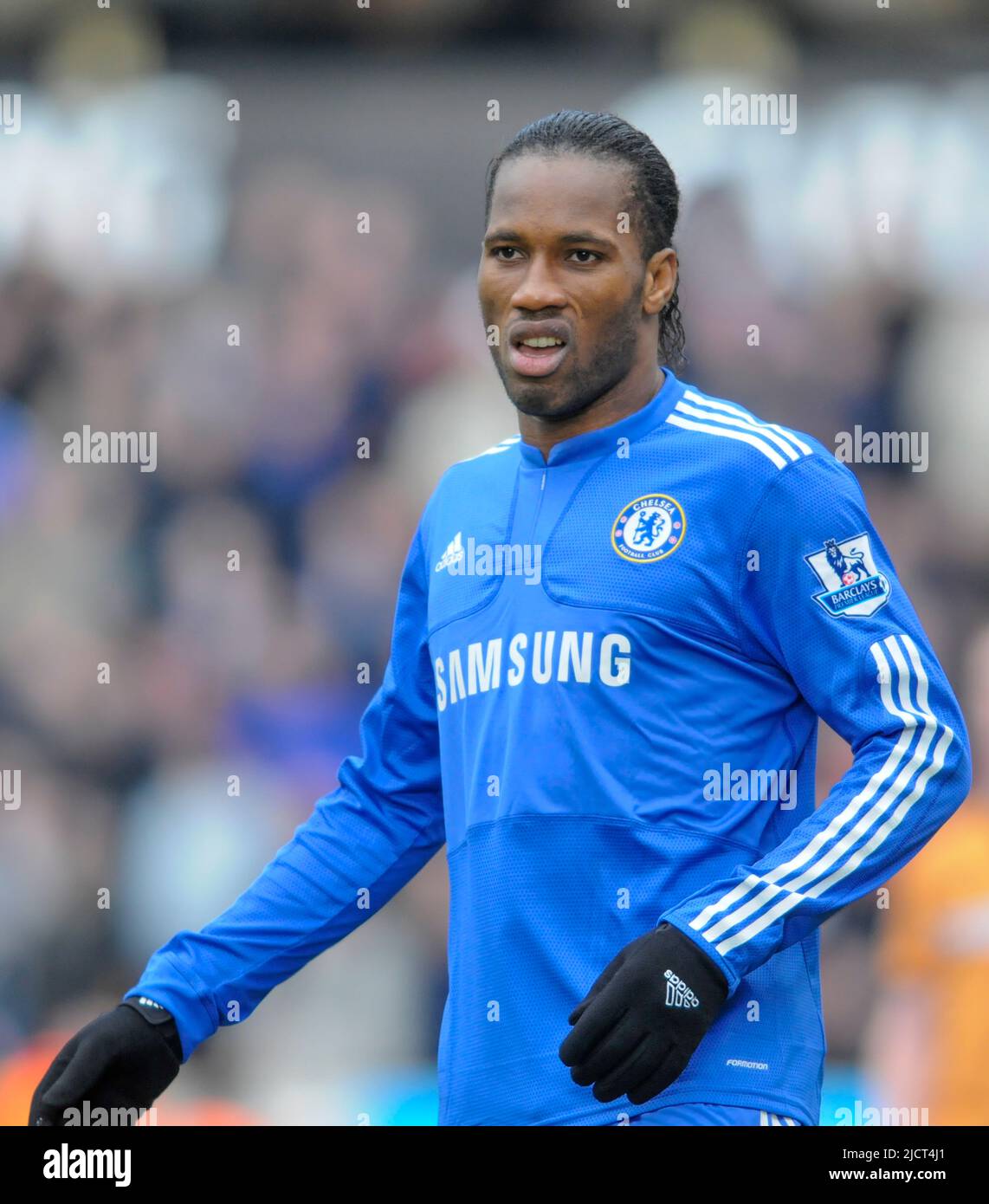 Chelsea Didier Drogba 2010 Stock Photo - Alamy