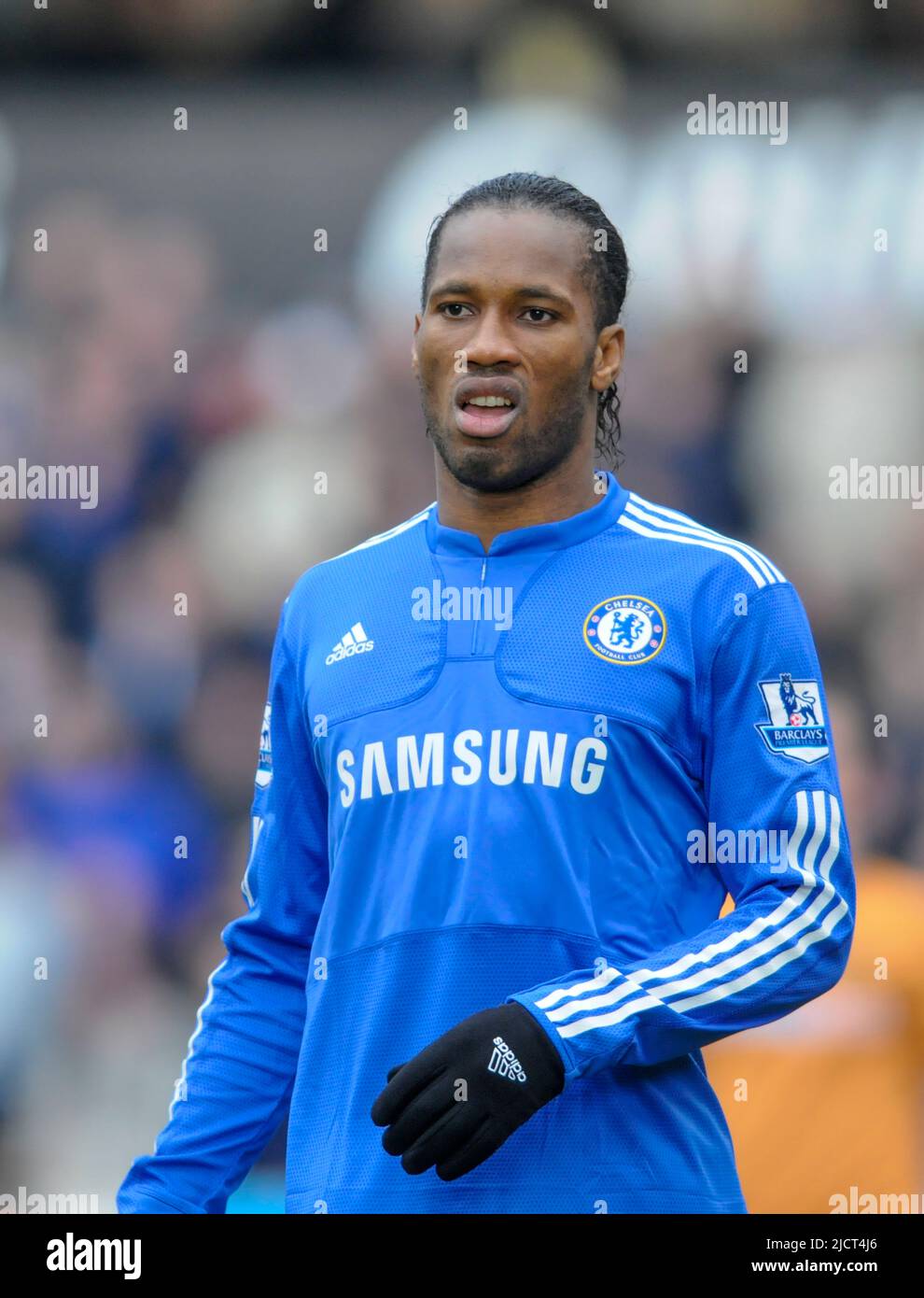 Chelsea Didier Drogba 2010 Stock Photo - Alamy