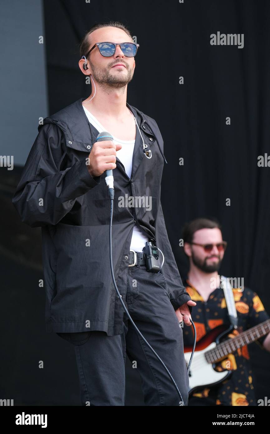 Luke Baker of Rayowa performing at the Cambridge Club Festival at ...