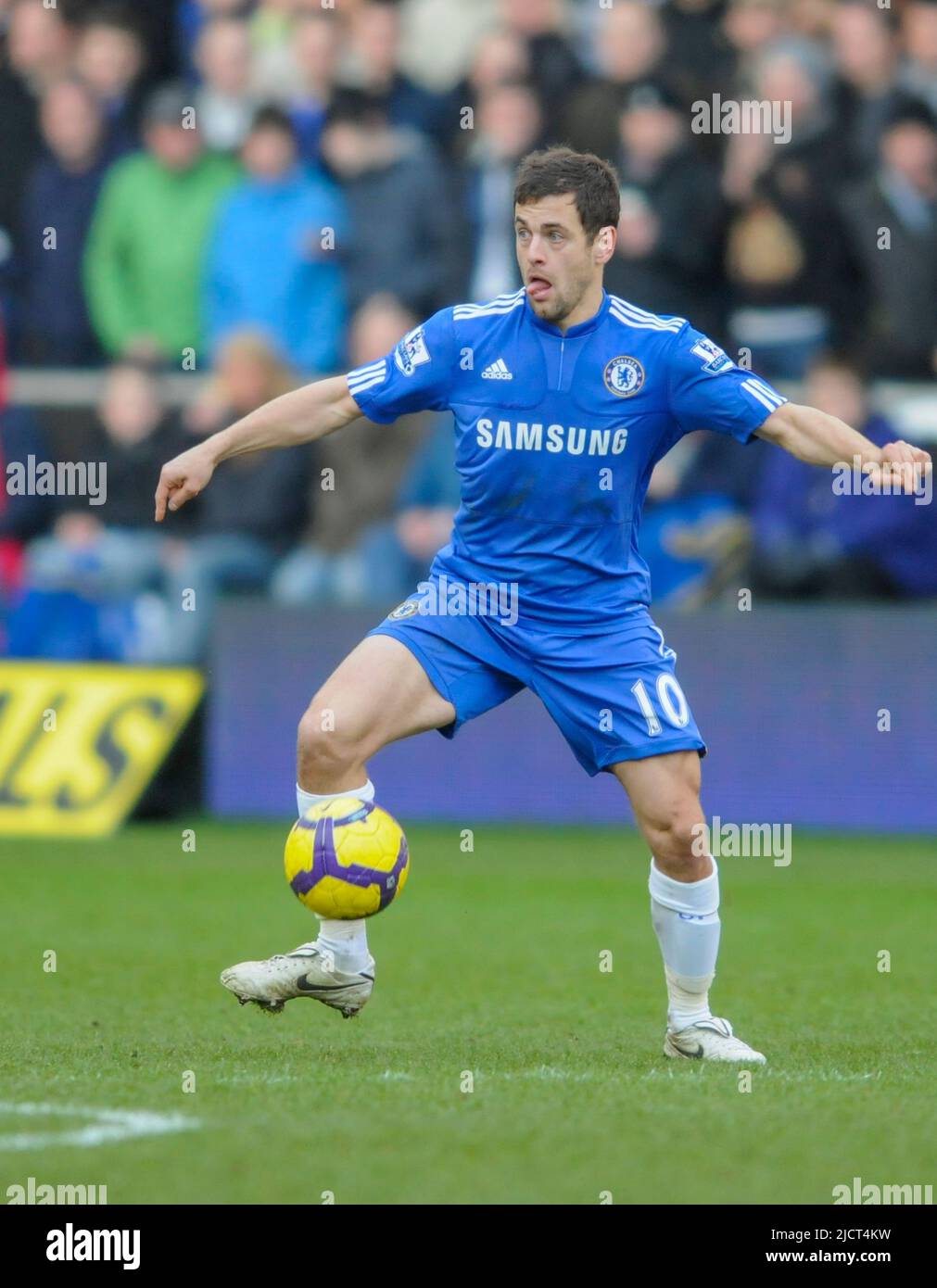 Chelsea Joe Cole 2010 Stock Photo - Alamy