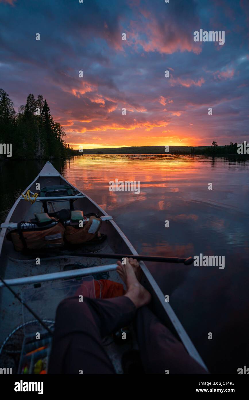 Isle royale fishing hi-res stock photography and images - Alamy