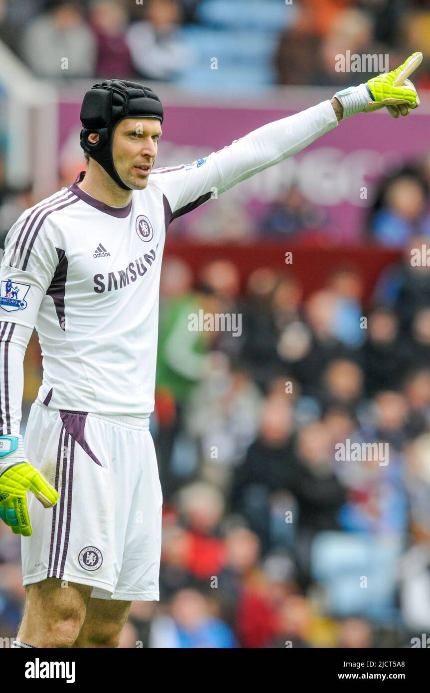 Chelsea Goalkeeper Petr Cech 2012 Stock Photo - Alamy