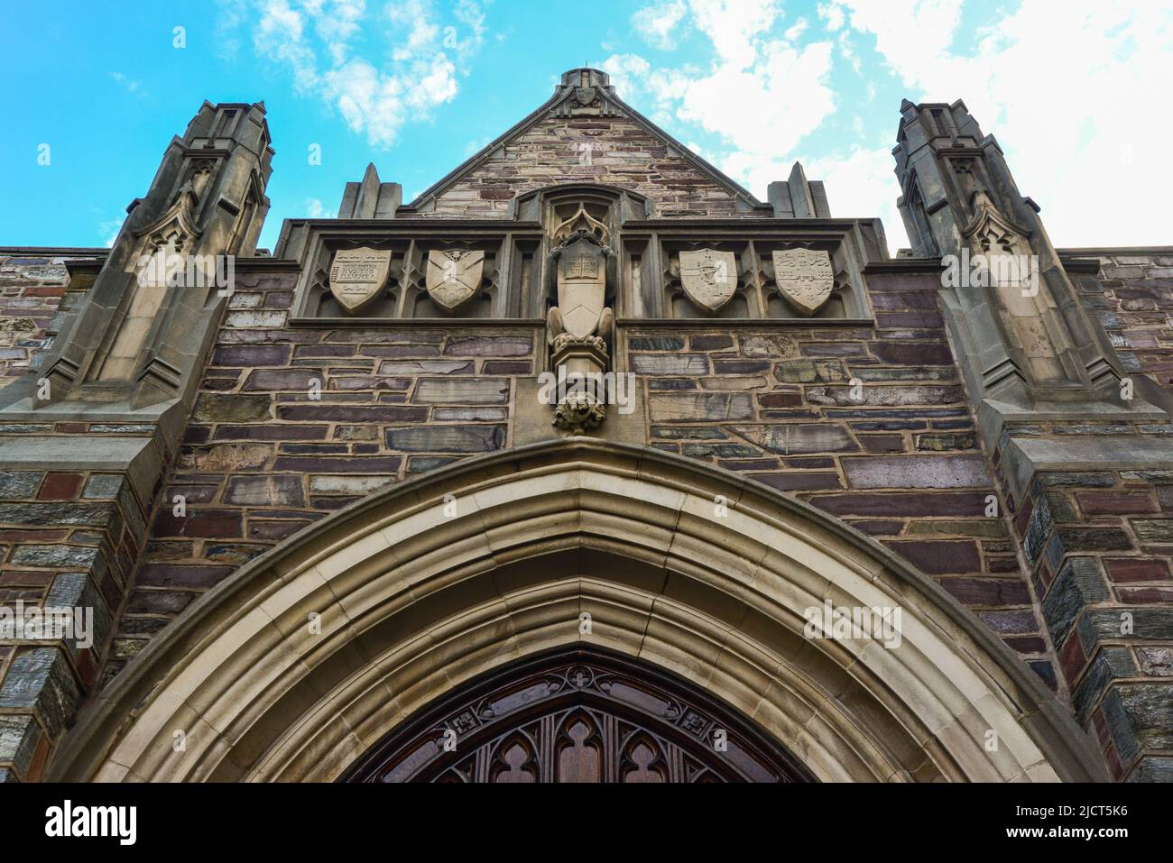 PRINCETON, NJ USA - NOVENBER 12, 2019: windows and elements of ...