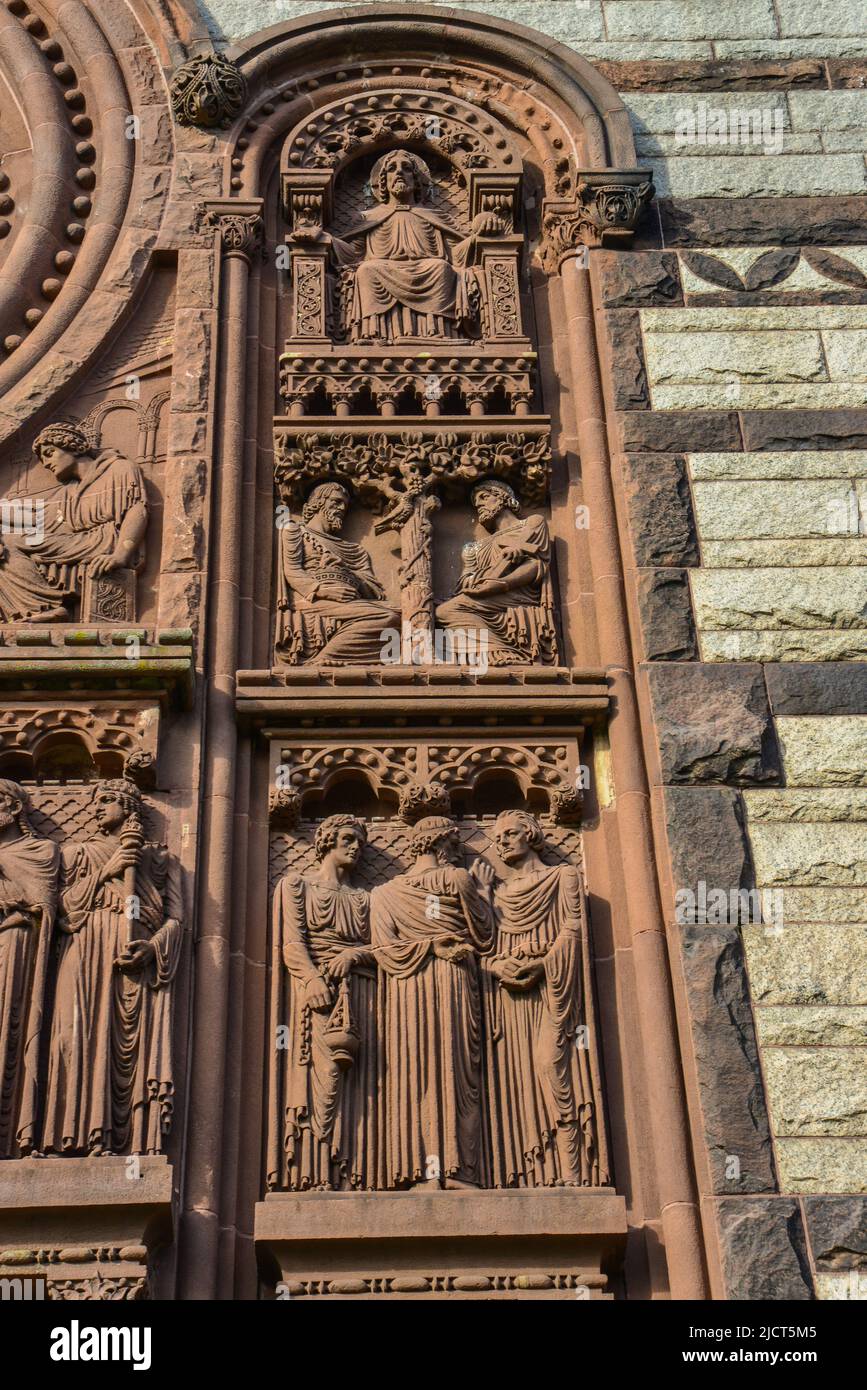 PRINCETON, NJ USA - NOVENBER 12, 2019: architectural elements Princeton ...