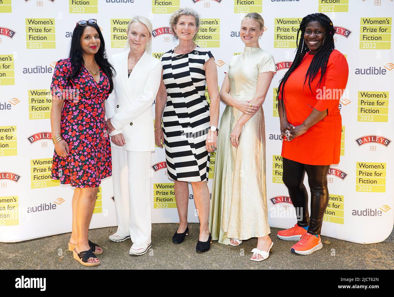 EDITORIAL USE ONLY (left to right) Judges Anita Sethi, Louise Candy ...