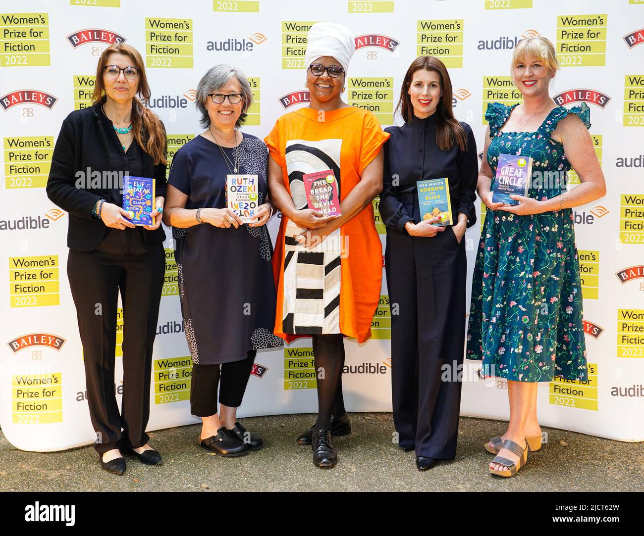 EDITORIAL USE ONLY Elif Shafak, Ruth Ozeki, Lisa Allen-Agostini, Meg ...