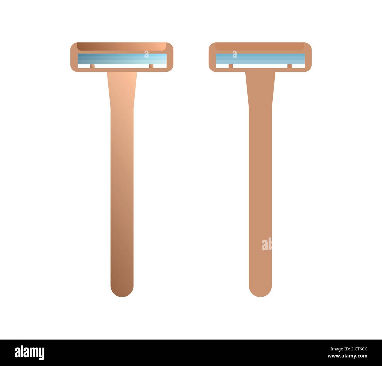 Vector set of shaving machines in gradient and flat styles Stock Vector ...