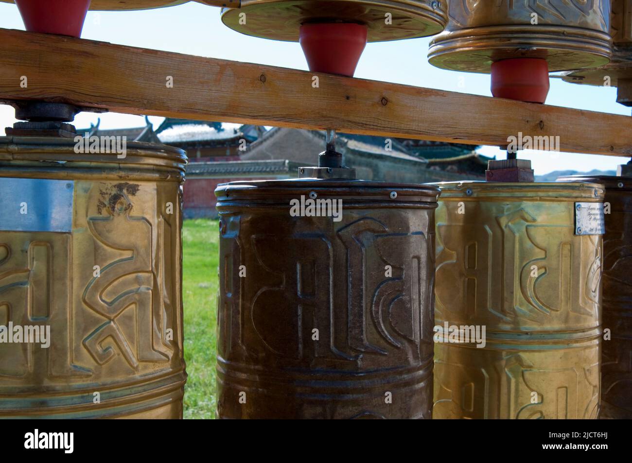 Buddhist praying machine hi-res stock photography and images - Alamy