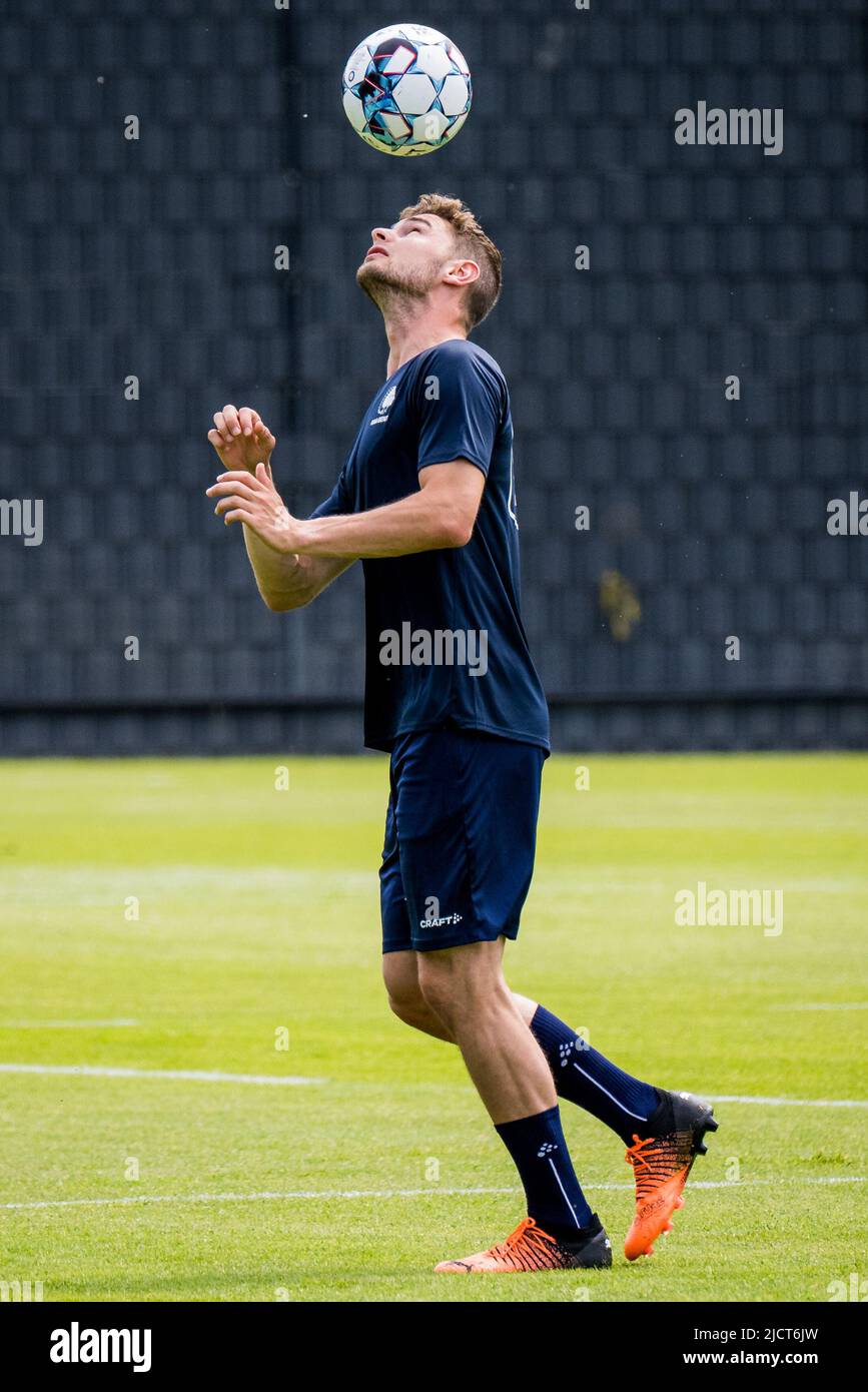 Gent. Belgium, 15 June 2022, Gent's Hugo Cuypers pictured in action ...