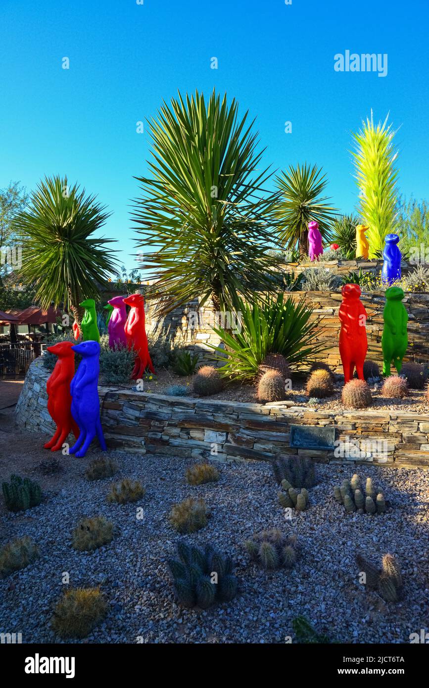 USA, PHENIX, ARIZONA- NOVEMBER 17, 2019: multi-colored plastic animal ...