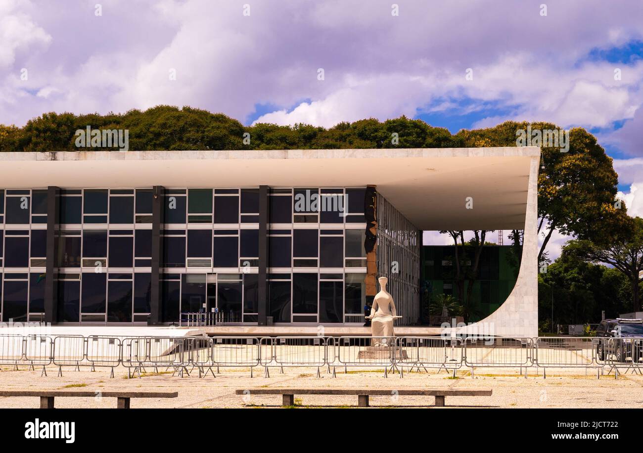The Federal Supreme Court in Brasilia, federal capital of Brazil Stock ...