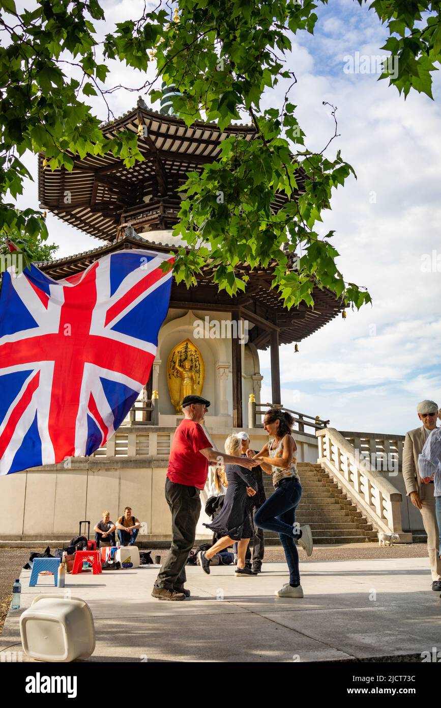 Battersea Park is the site of the London Peace Pagoda, erected in 1985 ...