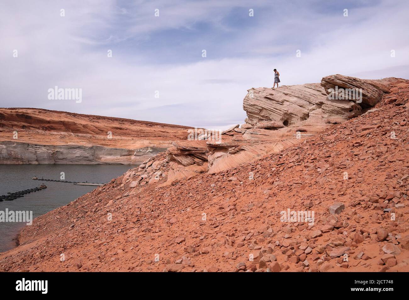 Page, Arizona, USA. 4th June, 2022. Antelope Point Public Launch Ramp ...