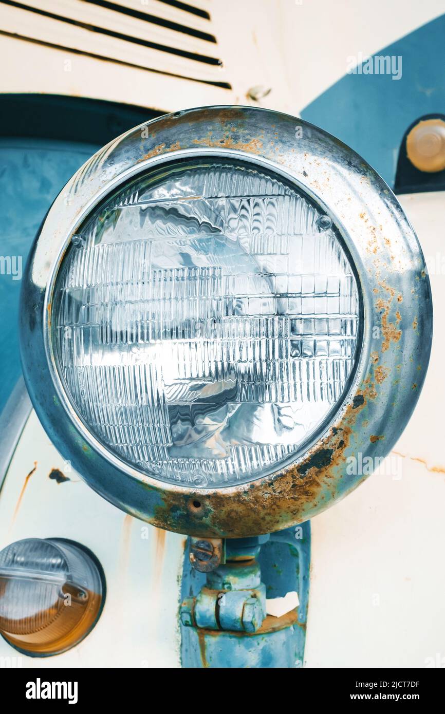 Vintage bus detail hi-res stock photography and images - Alamy