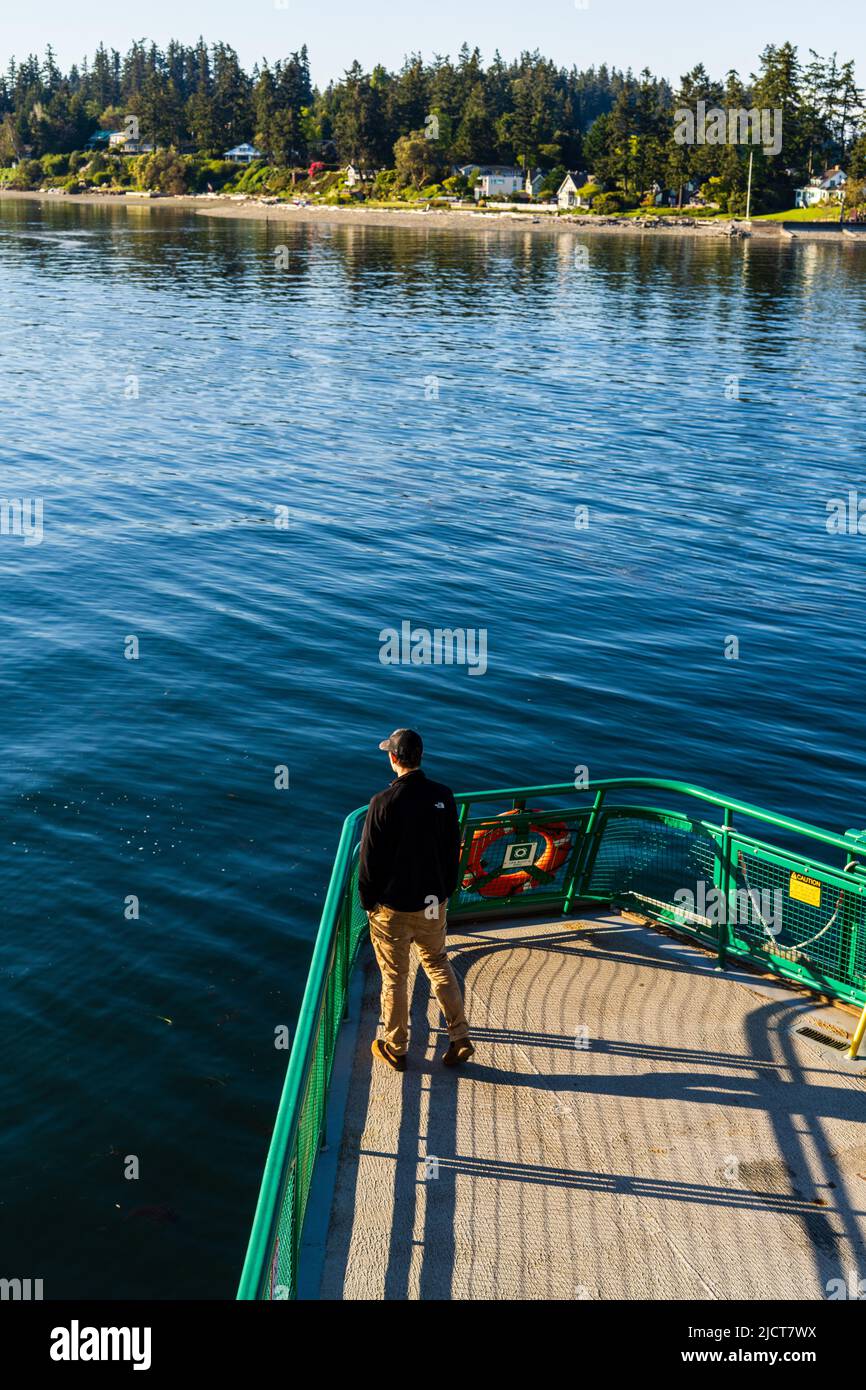 Bainbridge Island Ferry Stock Photo - Alamy
