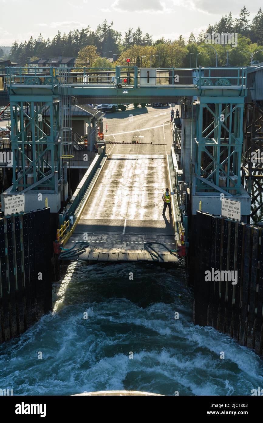 Bainbridge Island Ferry Stock Photo - Alamy