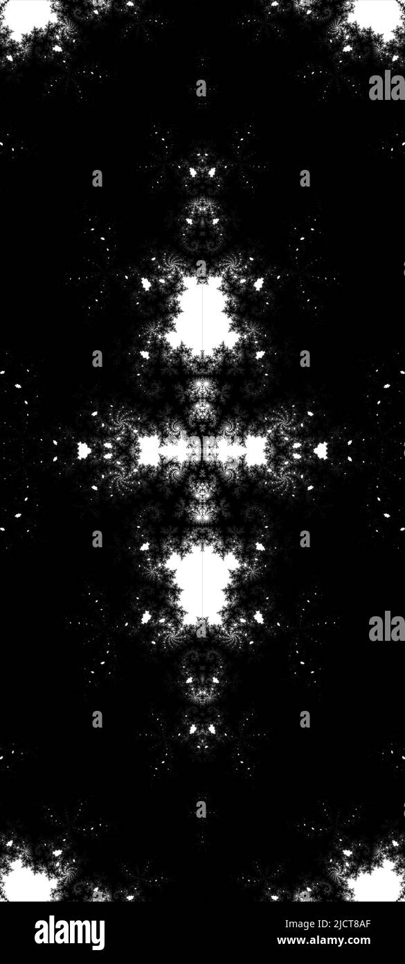 Abstract Computer generated Fractal design. A fractal is a never-ending ...