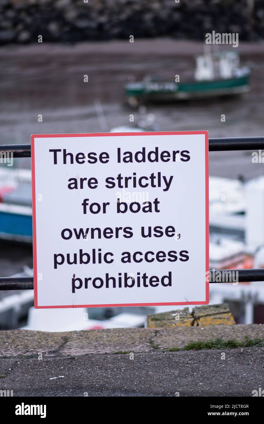 signs by the sea Stock Photo - Alamy