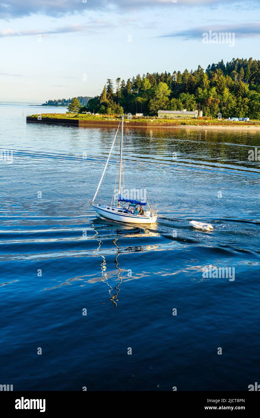 Bainbridge Island Ferry Stock Photo - Alamy
