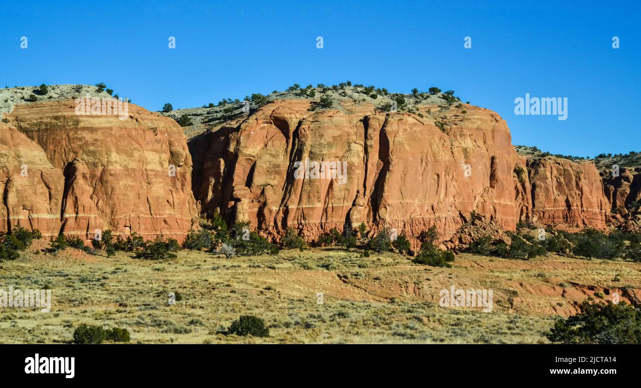 Diverse sedimentary rocks and clay washed out by water. Petrified ...