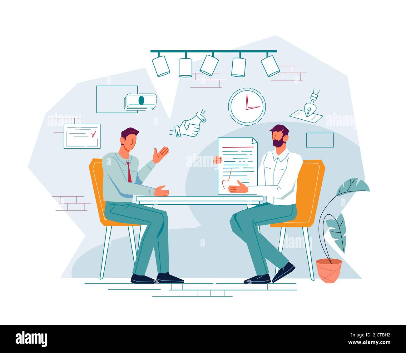 Job closing Stock Vector Images - Alamy