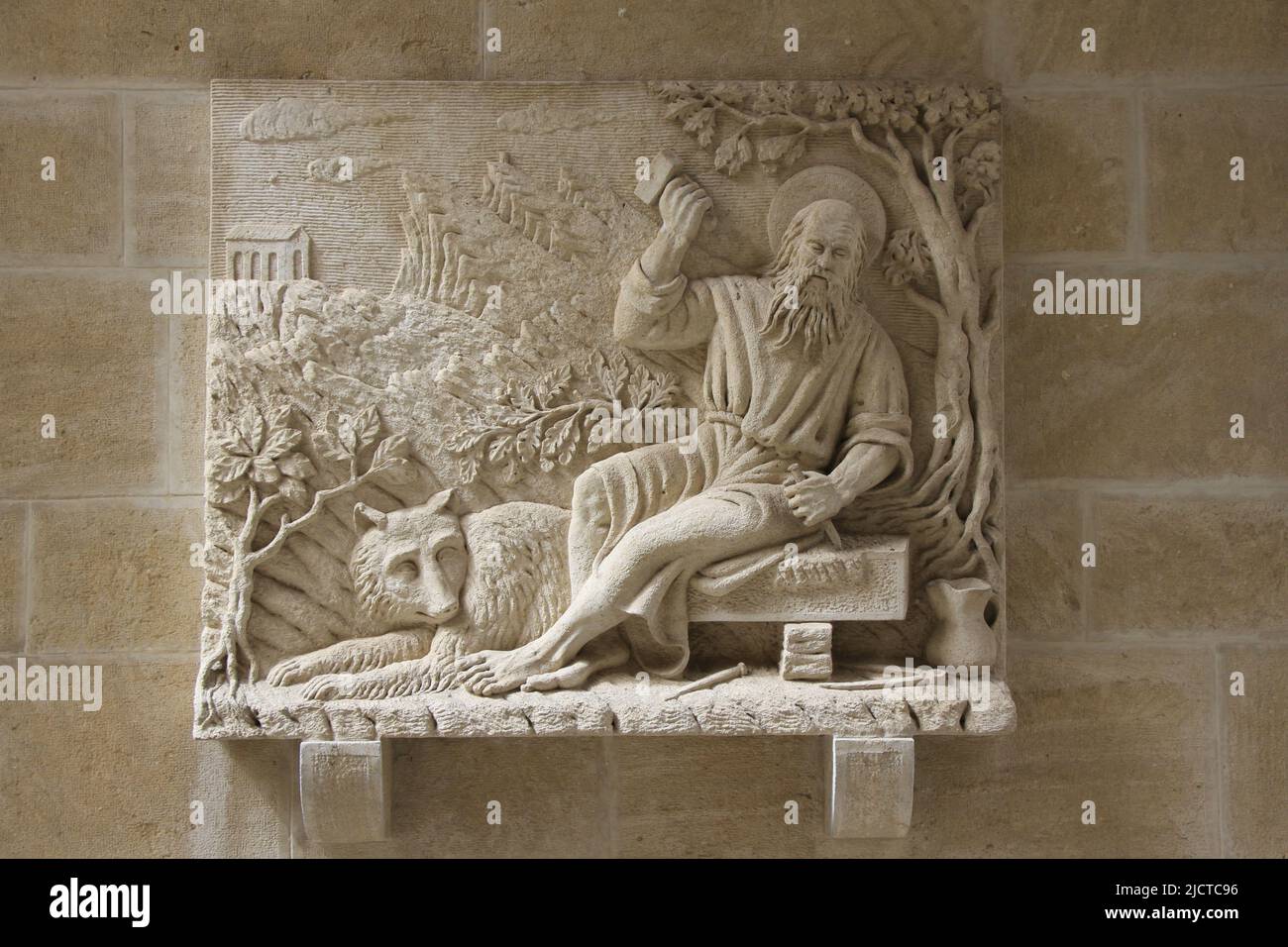 Carving of saint marinus hi-res stock photography and images - Alamy