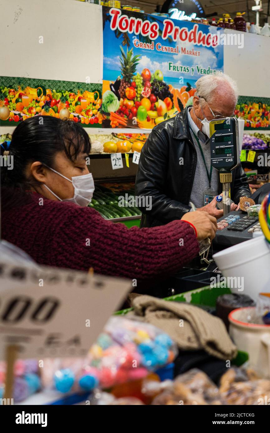 Grand Central Market Los Angeles Stock Photo - Alamy Grand Central Market Los Angeles Stock Photo - Alamy