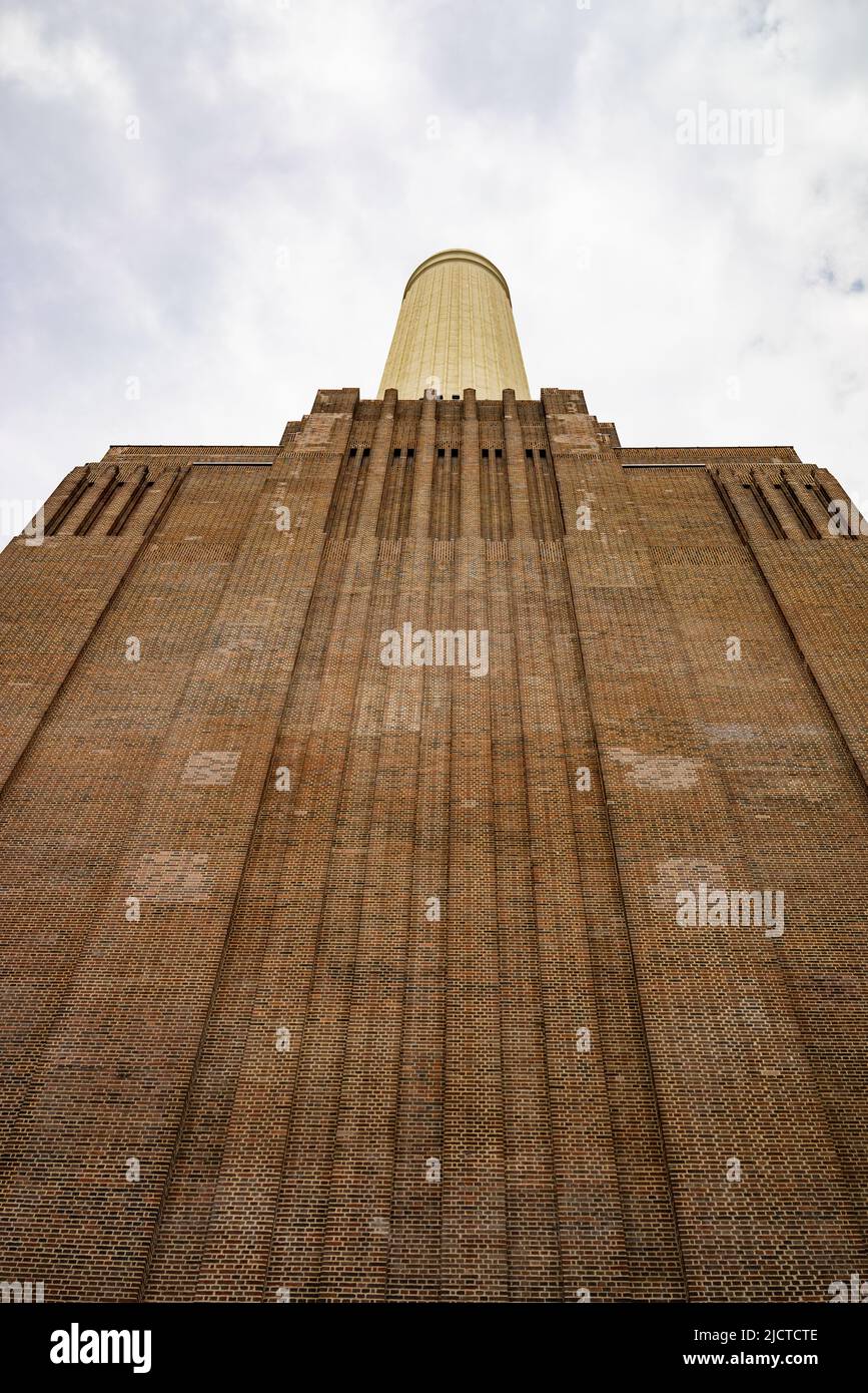 The redeveloped Battersea Power Station site in London, England, UK ...
