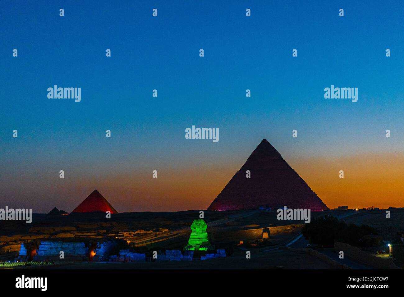 Giza Pyramids, Egypt Stock Photo - Alamy