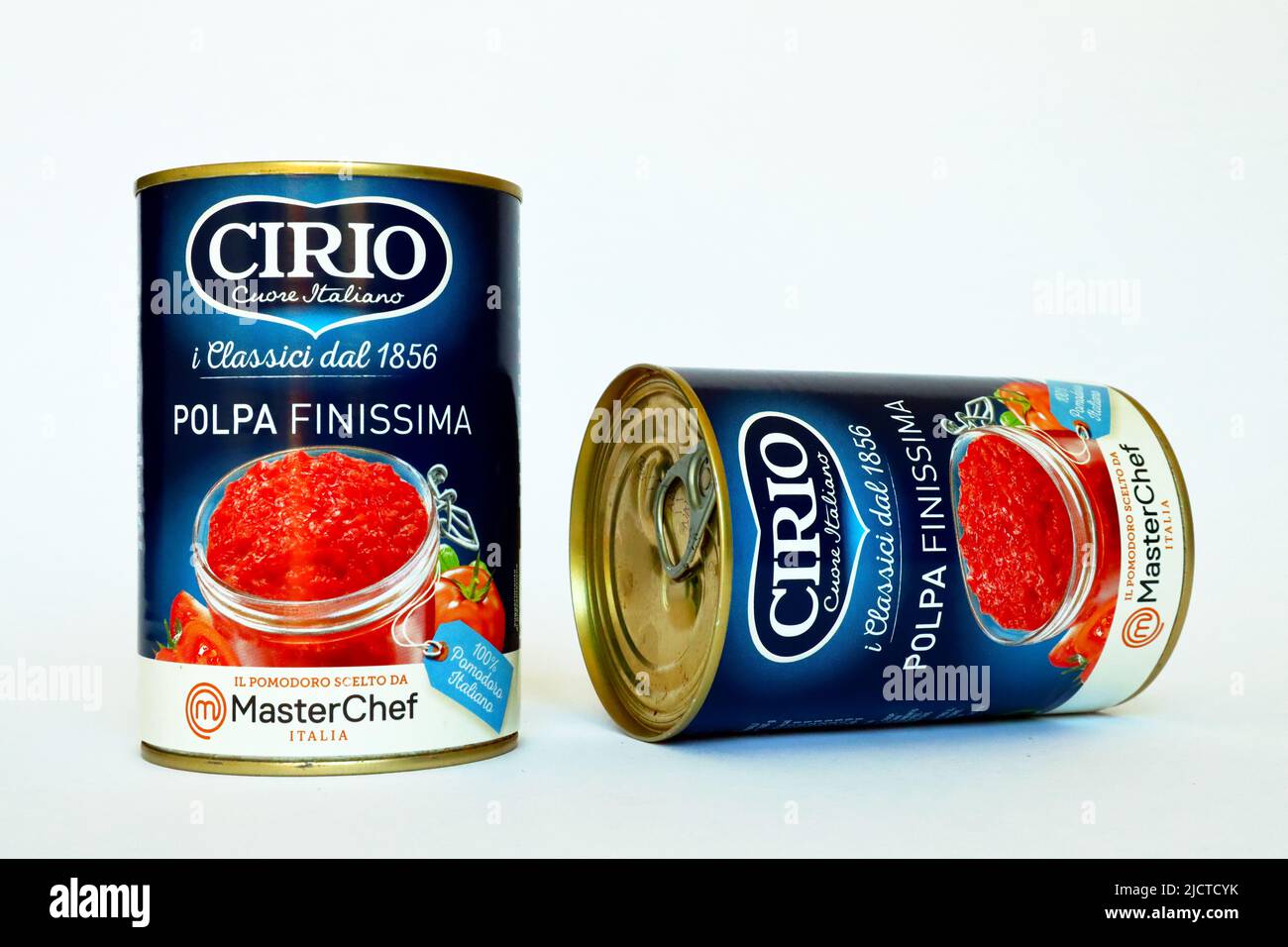 CIRIO Italian Tomato Sauce Stock Photo - Alamy