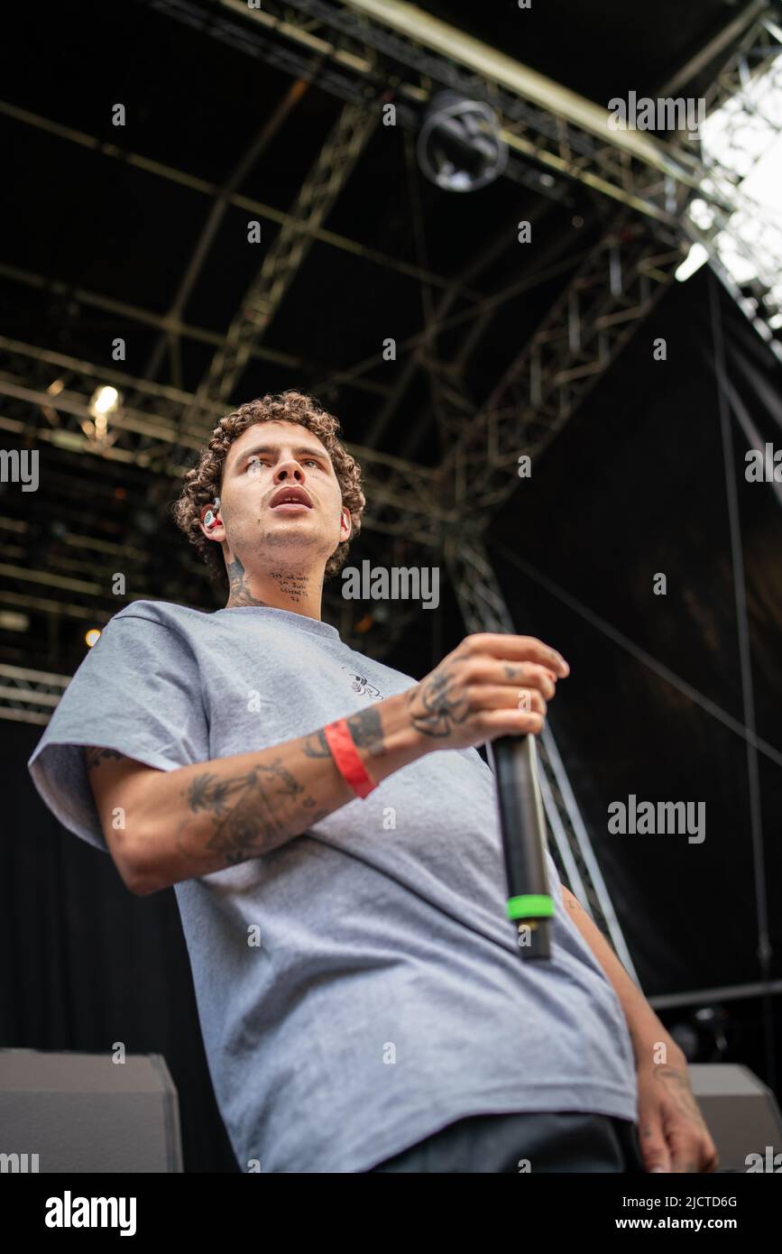 Copenhagen, Denmark. 10th, June 2022. The English rapper and lyricist ...