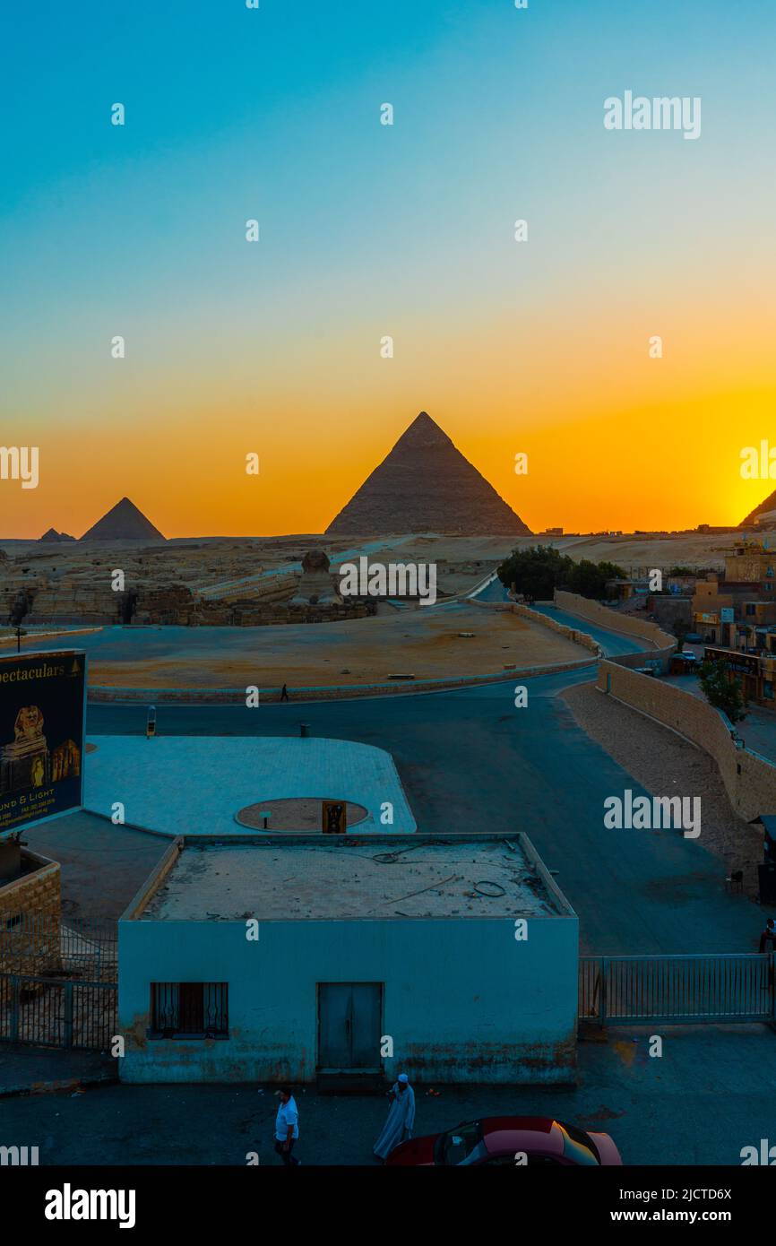 Giza Pyramids, Egypt Stock Photo - Alamy