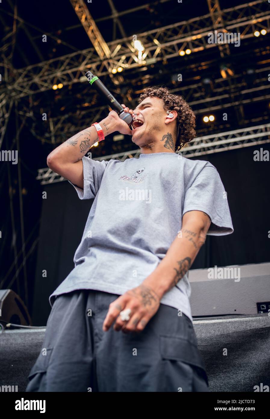 Copenhagen, Denmark. 10th, June 2022. The English rapper and lyricist ...