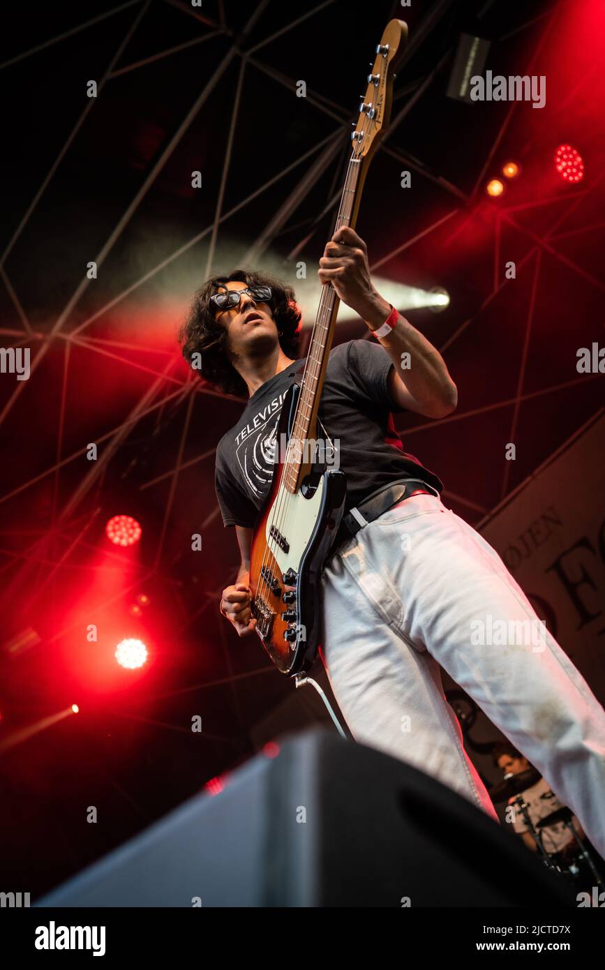 Copenhagen, Denmark. 10th, June 2022. The English band The Goa Express ...