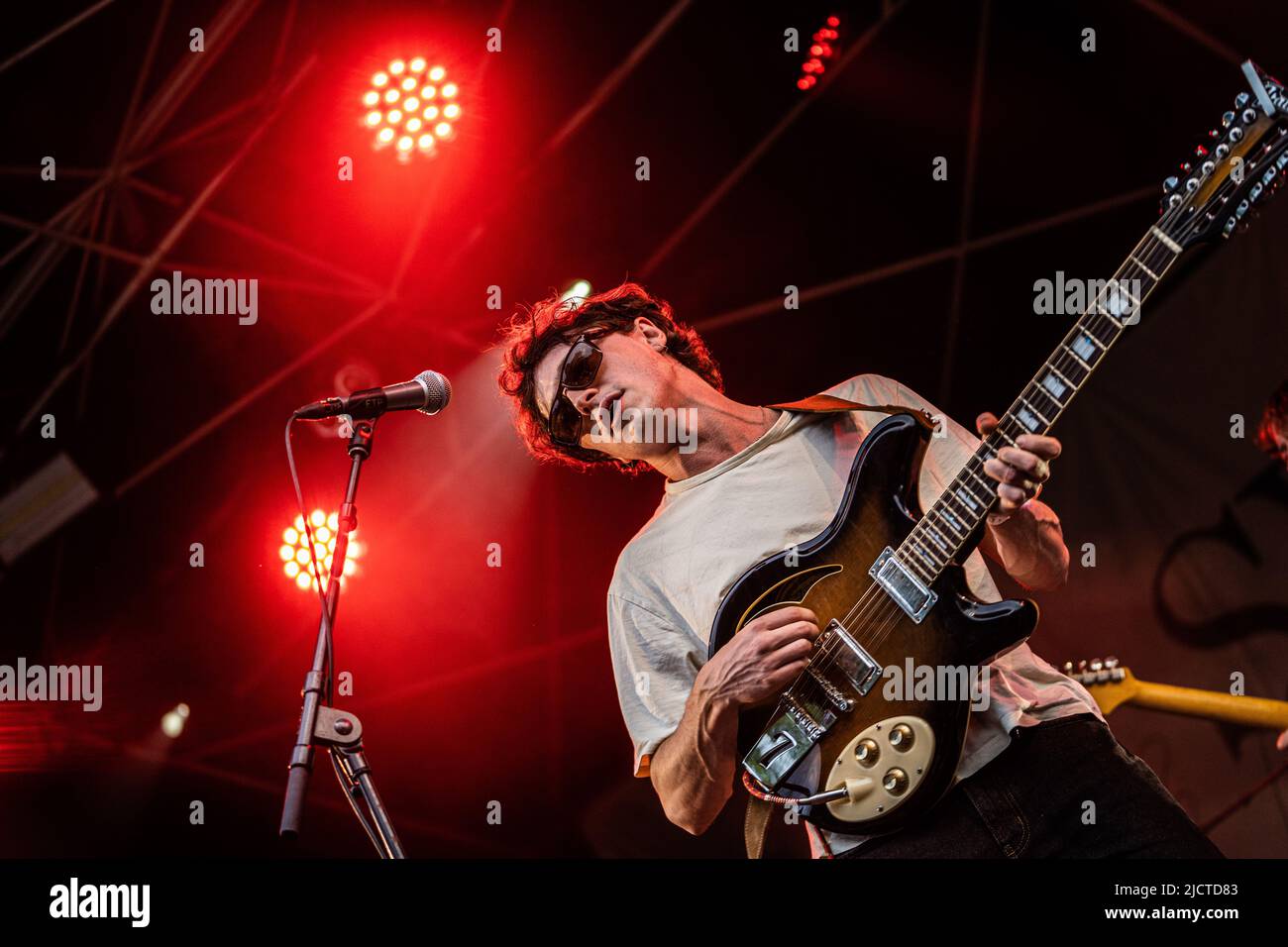 Copenhagen, Denmark. 10th, June 2022. The English band The Goa Express ...
