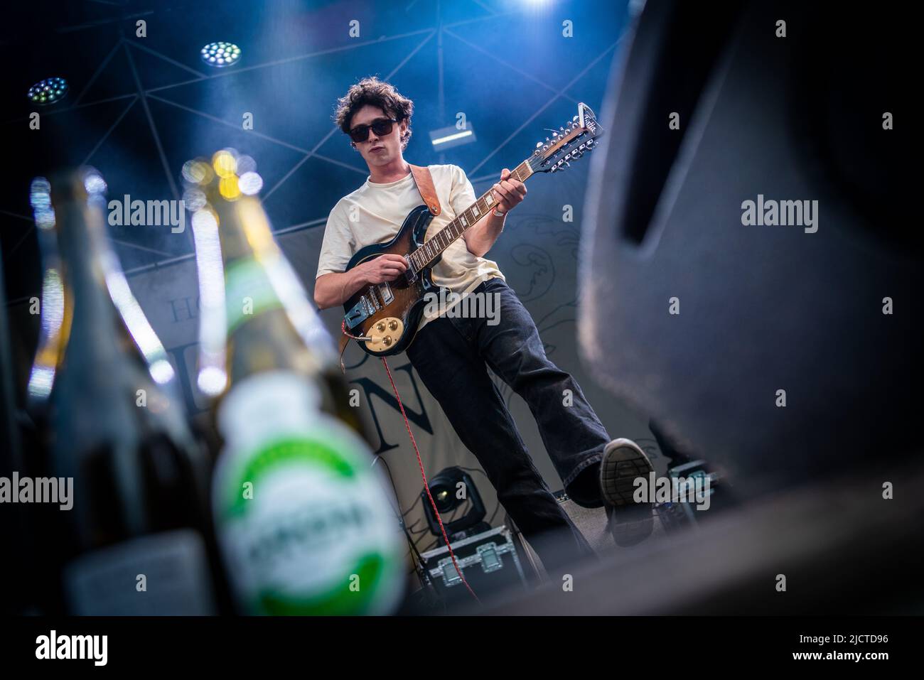 Copenhagen, Denmark. 10th, June 2022. The English band The Goa Express ...
