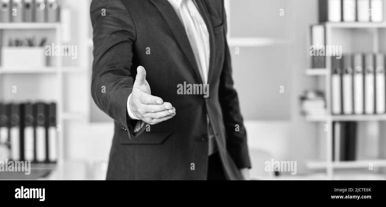 professional businessman waiting for partner. business man wearing ...