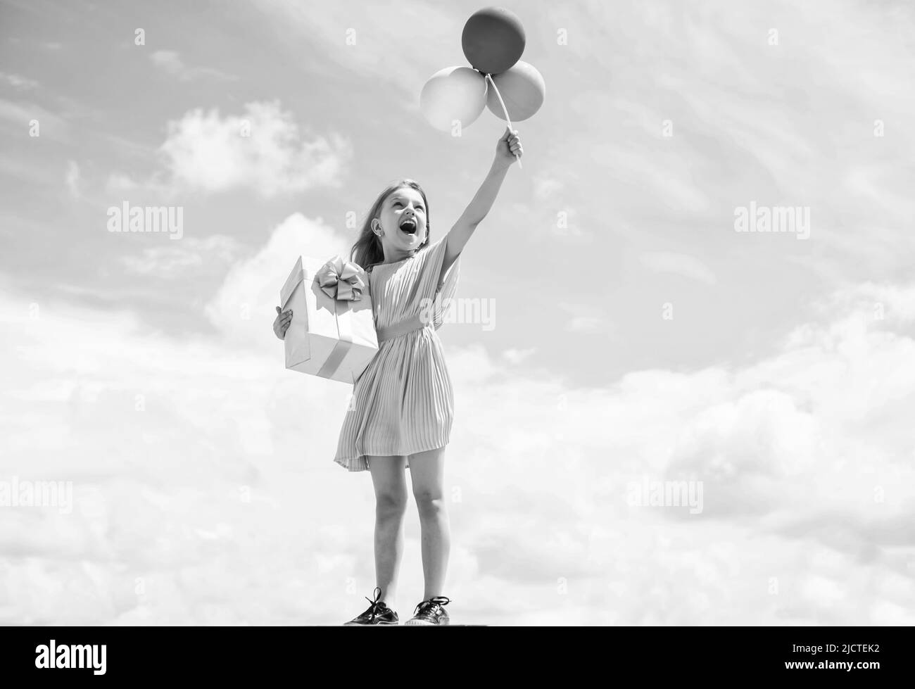 Freedom cute girl in Black and White Stock Photos & Images - Alamy