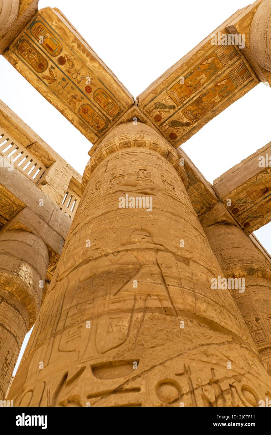 Karnak Temple. Luxor, Egypt Stock Photo - Alamy