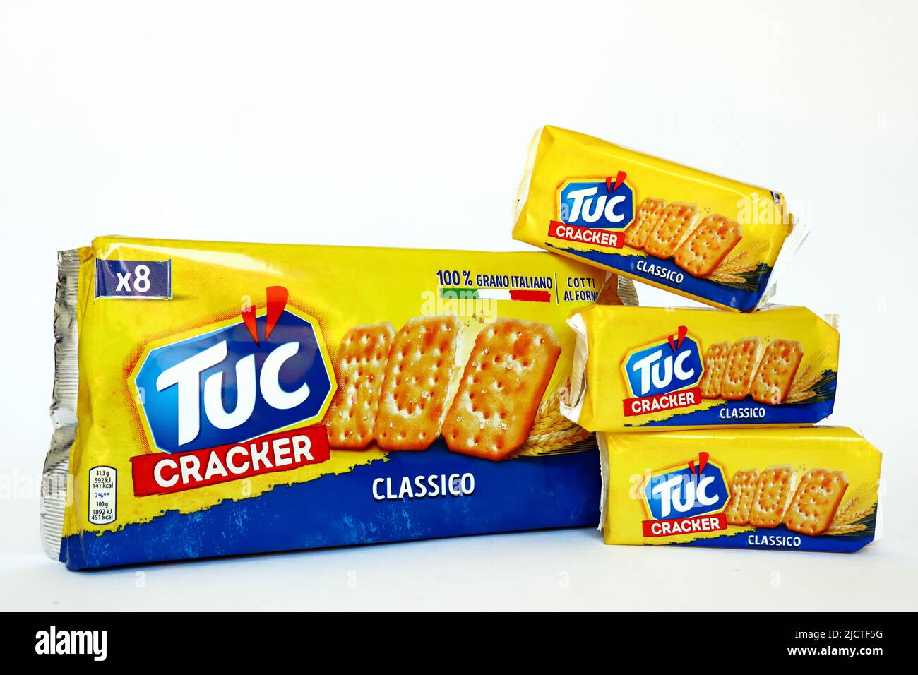 Tuc original biscuit hi-res stock photography and images - Alamy
