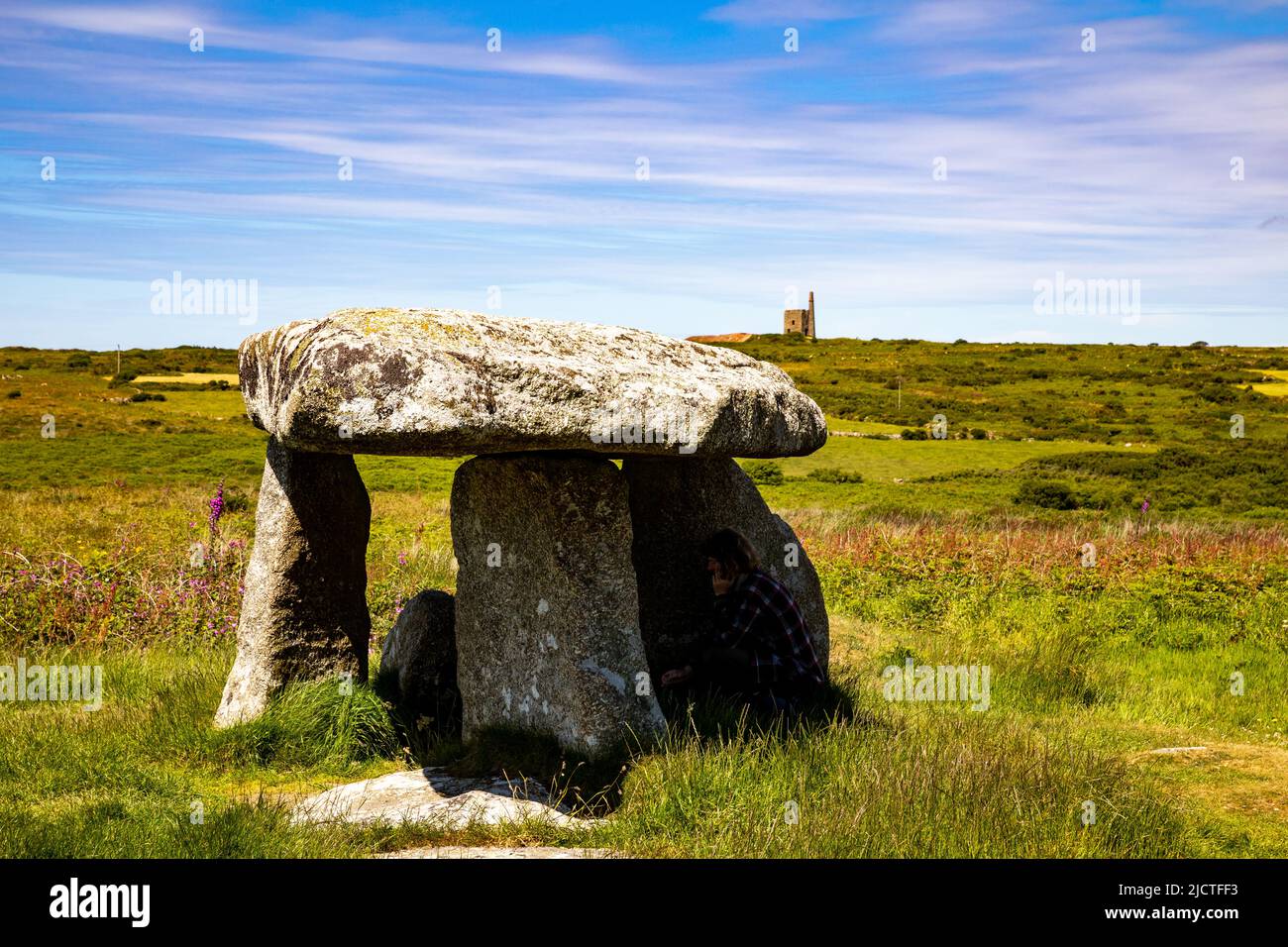Lanyon Quoit is a dolmen in Cornwall, England, United Kingdom, 2 miles ...
