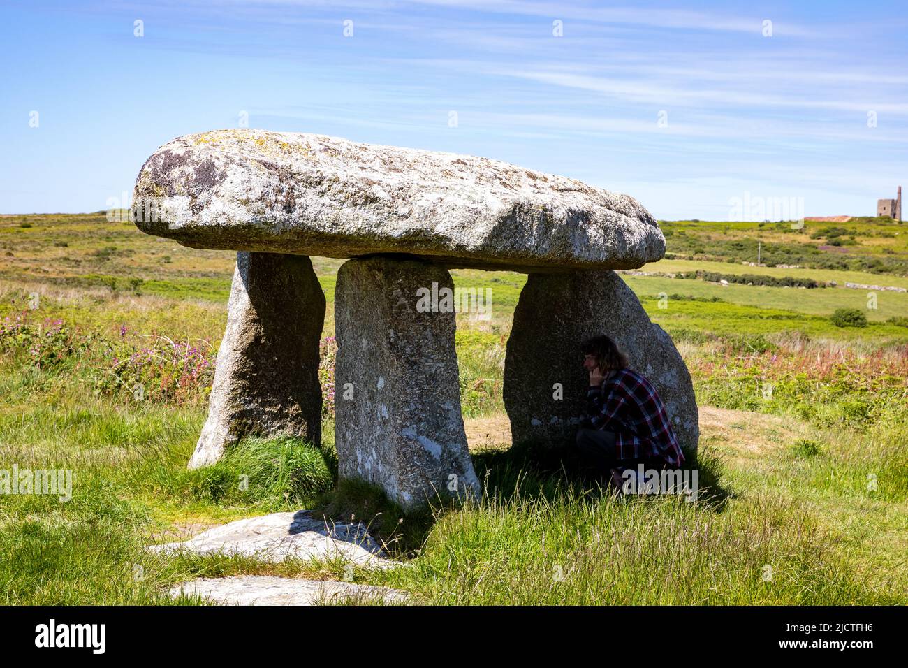 Lanyon Quoit is a dolmen in Cornwall, England, United Kingdom, 2 miles ...
