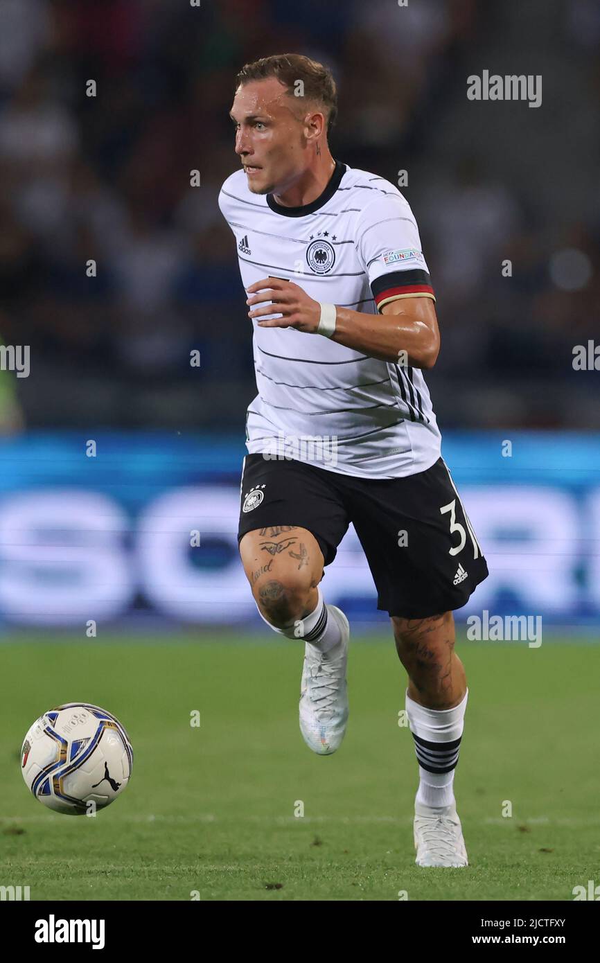 Bologna, Italy, 4th June 2022. David Raum of Germany during the UEFA ...