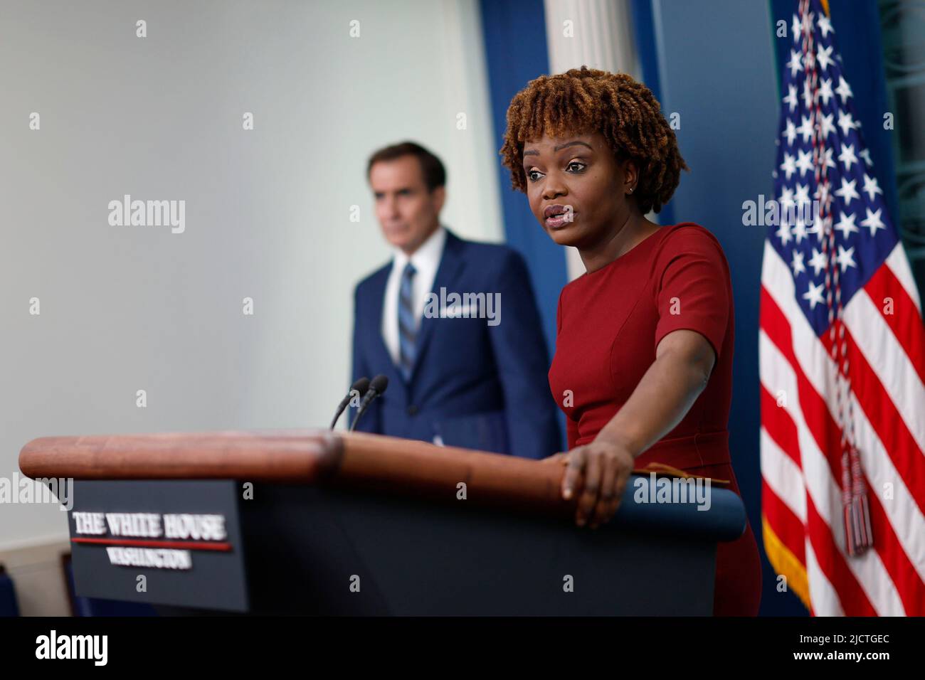 Washington, United States. 15th June, 2022. Karine Jean-Pierre, White ...